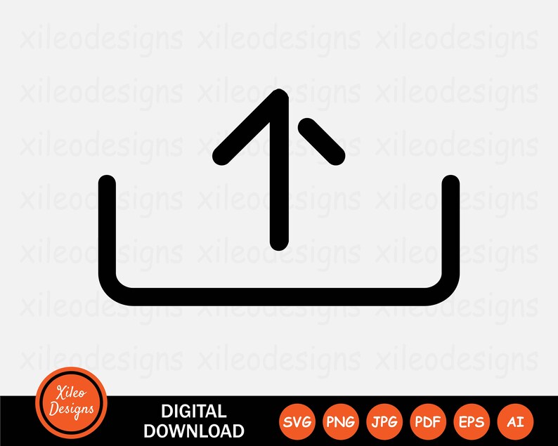 Upload Data Icon SVG up Load Internet Web Storage Cloud Png Jpg Eps Ai ...