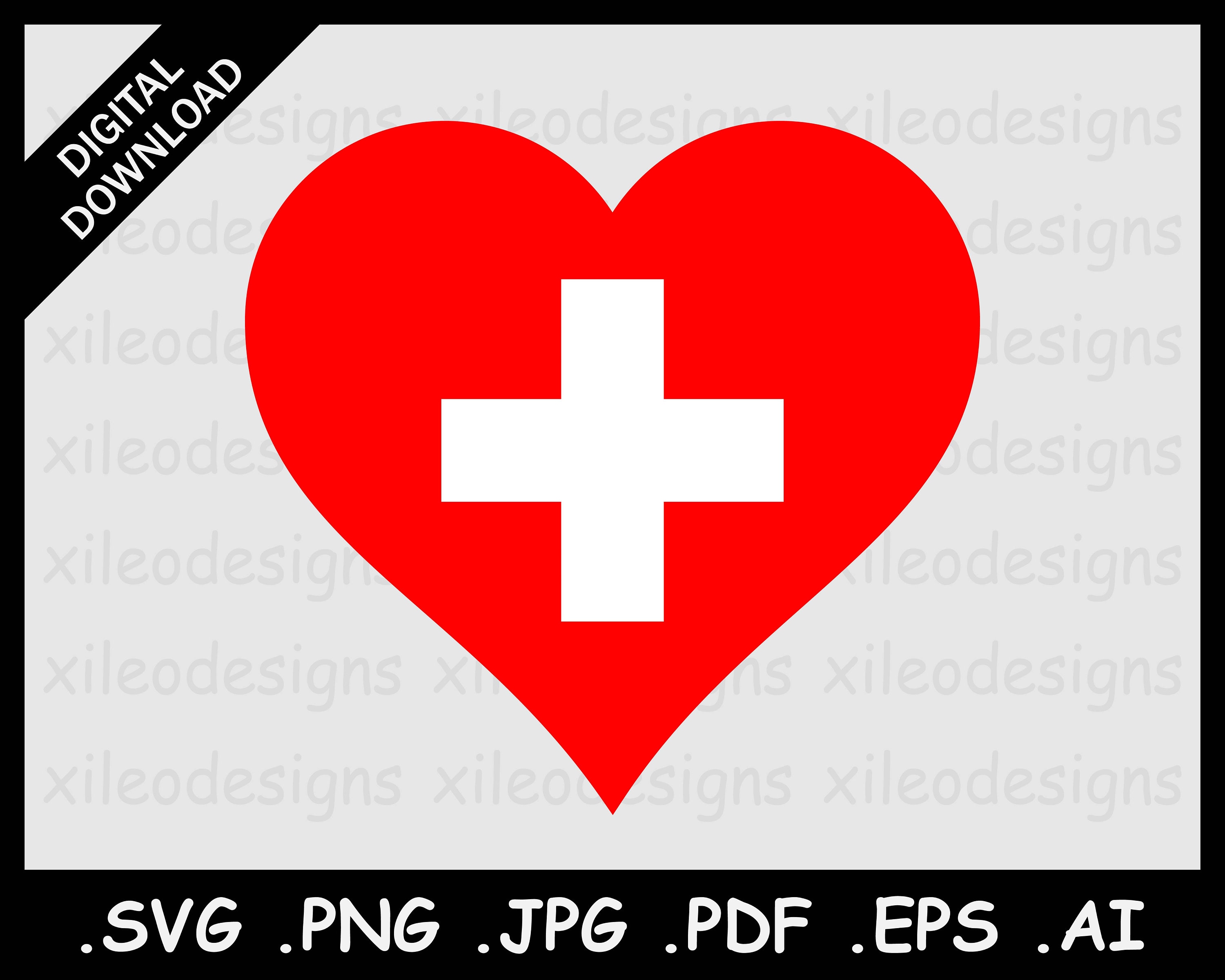 Country Heart Clipart