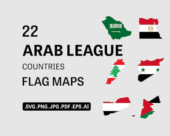 Arab Nations Flags