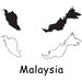 Southeast Asia Country Maps SVG Bundle Set - SEA Countries Nation ...