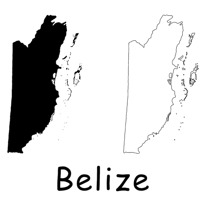 Belize Svg - Etsy