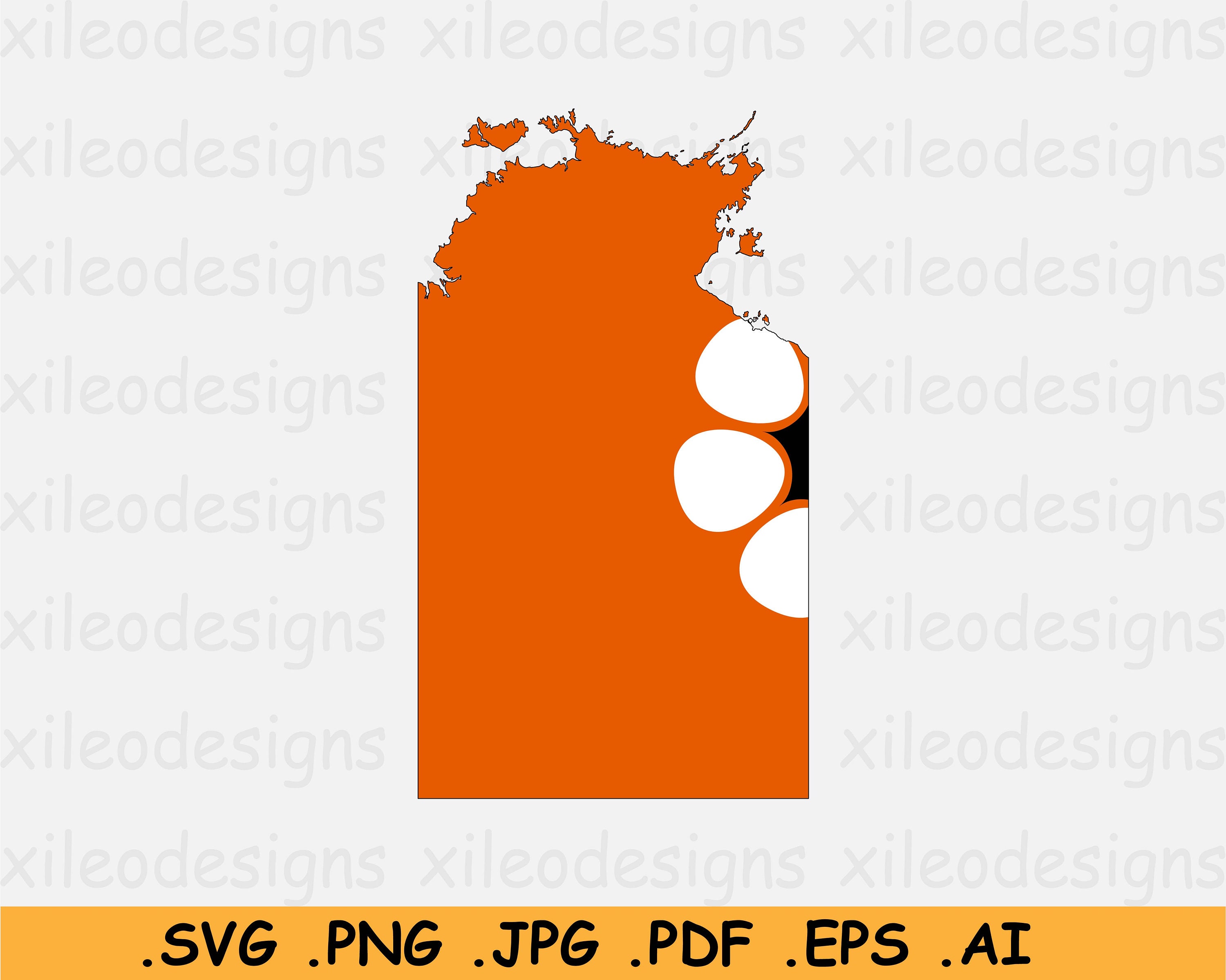 Northern Territory Map Flag SVG N.T. Australia, Australian State Border ...