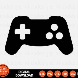 Game Controller Icon SVG Gaming Console Control Arcade Sign Symbol ...