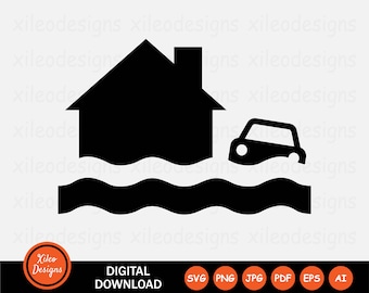 Flood Warning Stickers