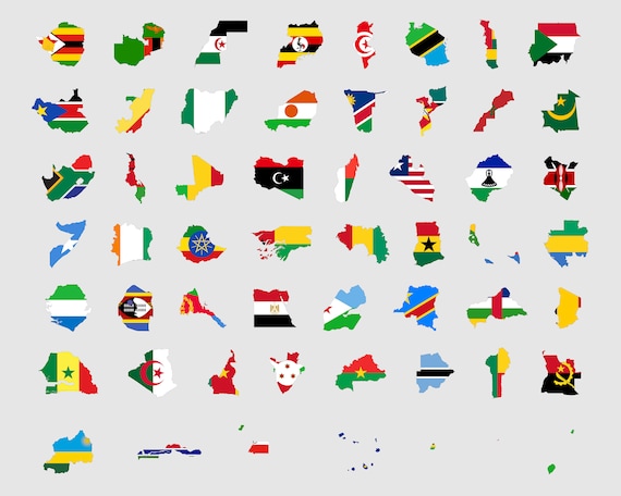 All African Country Flags