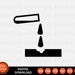 Corrosive Substance Icon SVG - Corrosion Chemical Hazard Danger Lab ...