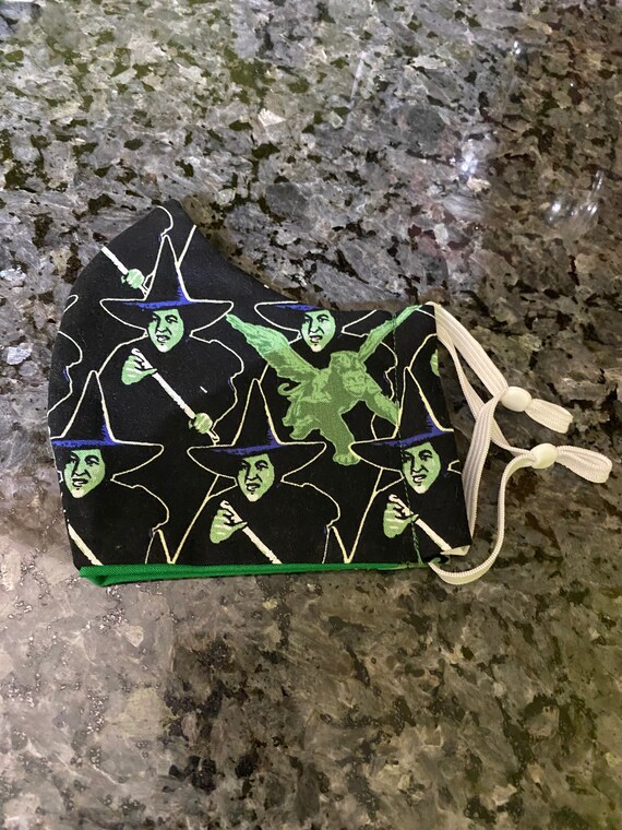 Wicked Witch Face Mask | Etsy