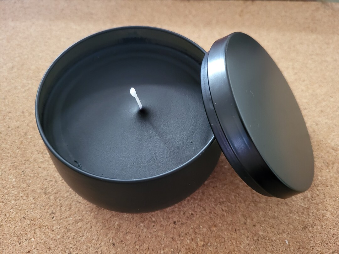 8oz Black Hocus Pocus Candle Halloween 235ml Homemade to Order - Etsy
