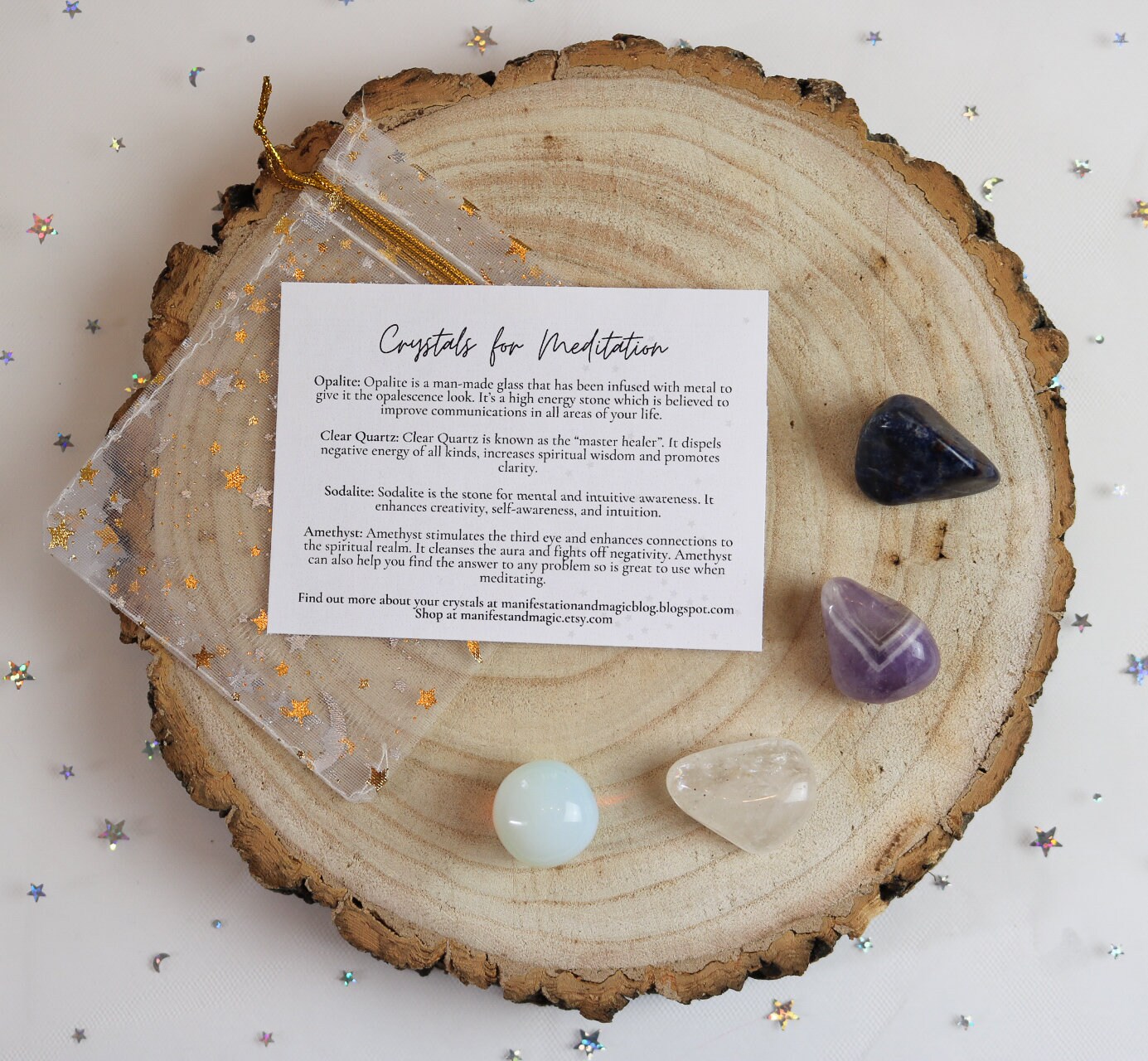 Crystals for meditation Meditation crystals Spiritual gifts | Etsy