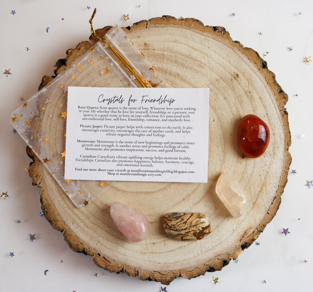Crystals for Friendship, Best Friend Gift, Friendship Crystals, Crystal ...
