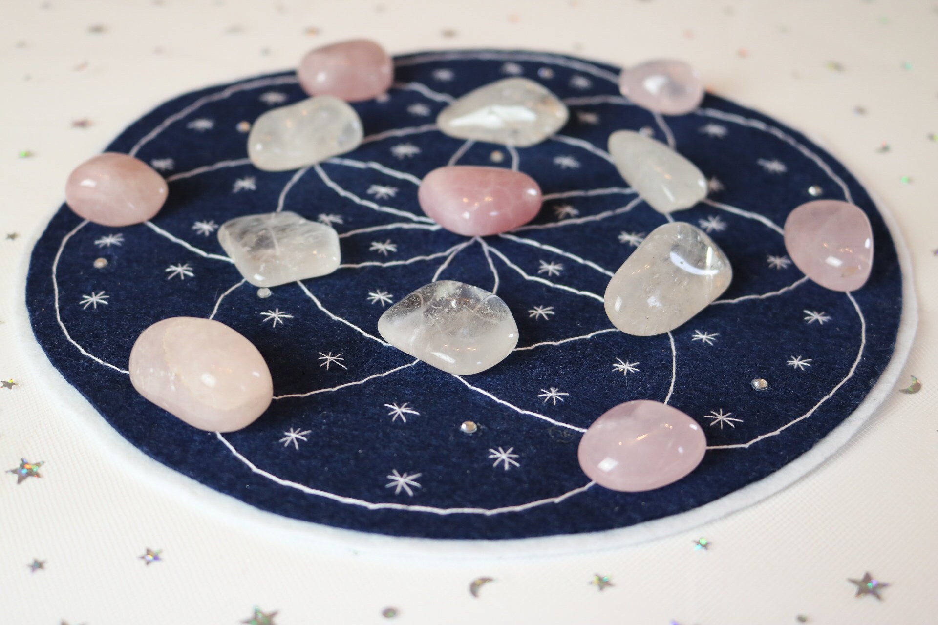 Love Crystal Grid Crystal Grid for Love Manifesting Crystal | Etsy UK