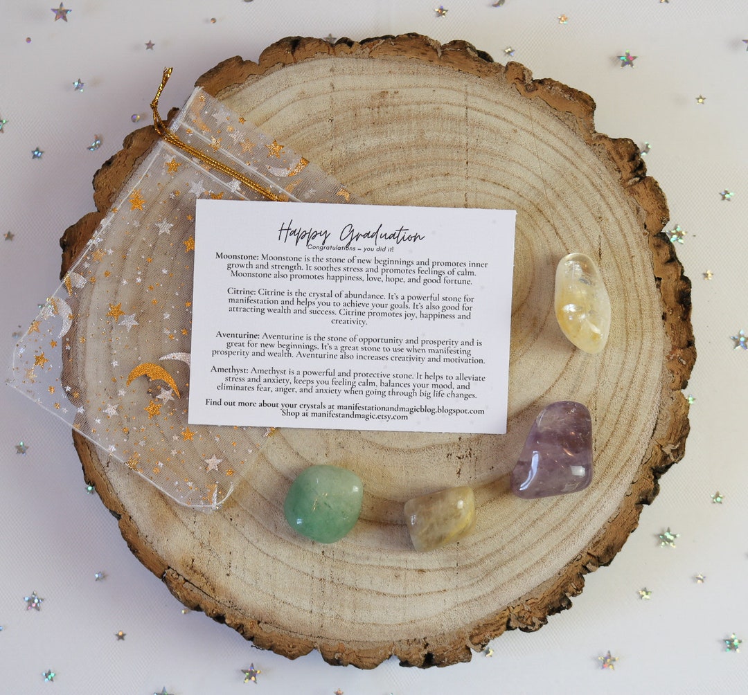 Graduation Crystal Set, Graduation Gifts for Her, for Him, Friend ...