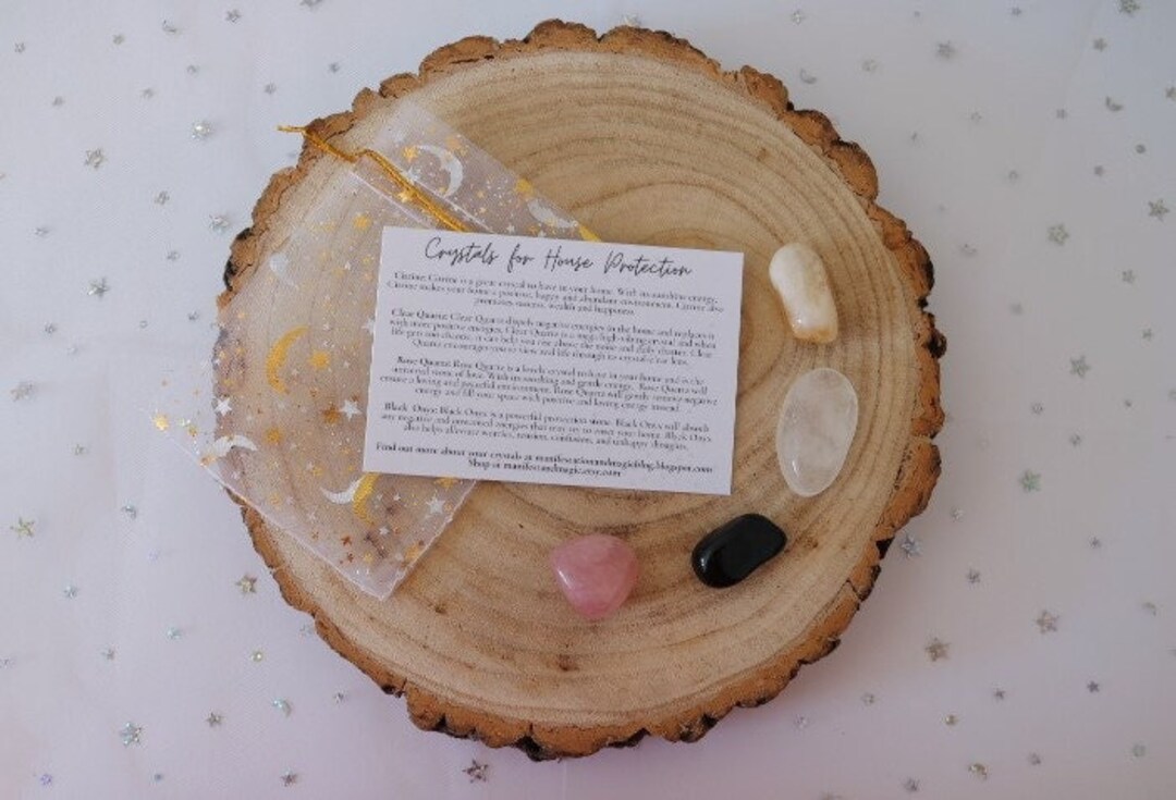 Crystals for a House Protection, House Protection Crystal Kit ...