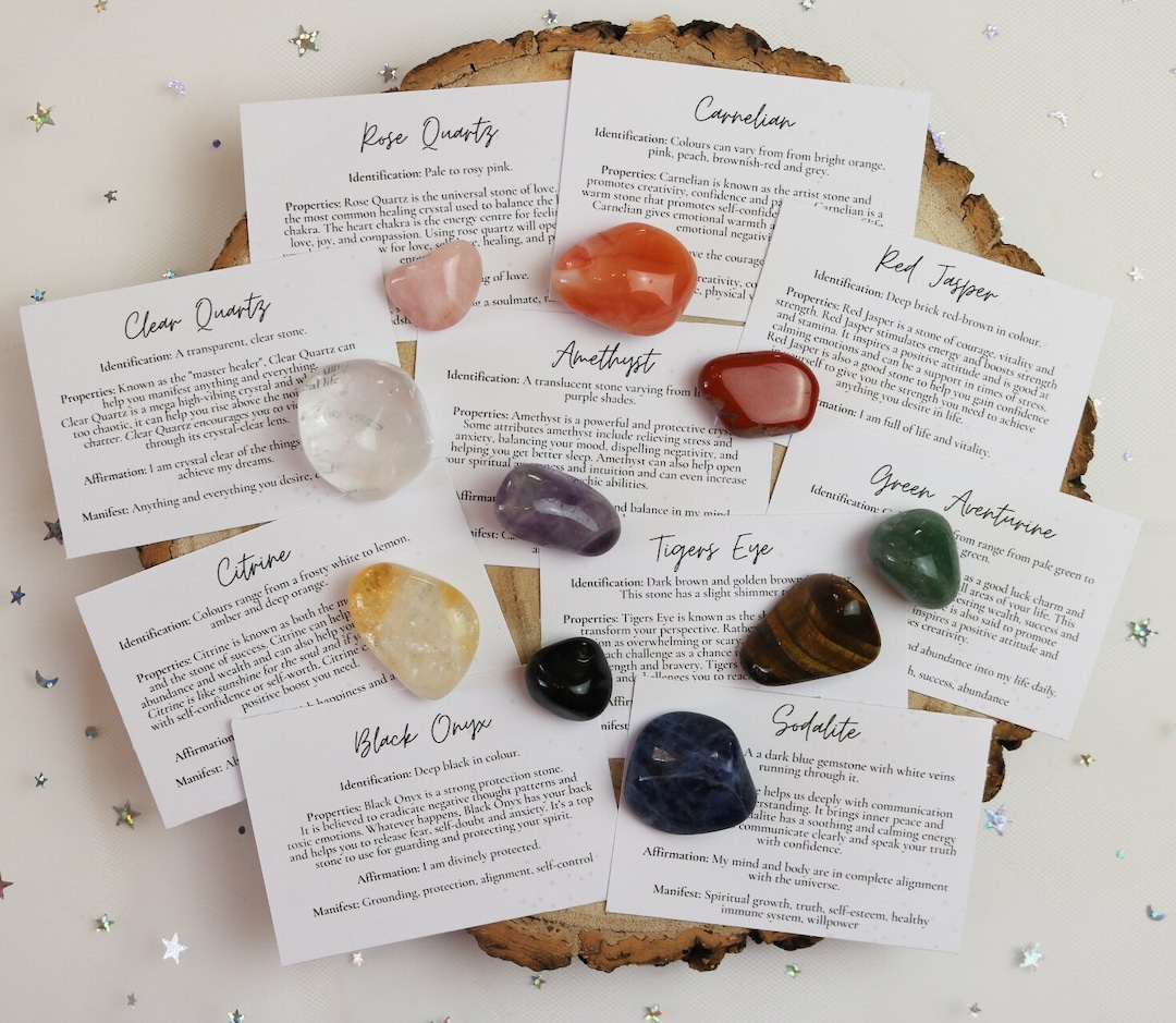 Ultimate Beginners Healing Crystals Kit, Crystals for Beginners ...