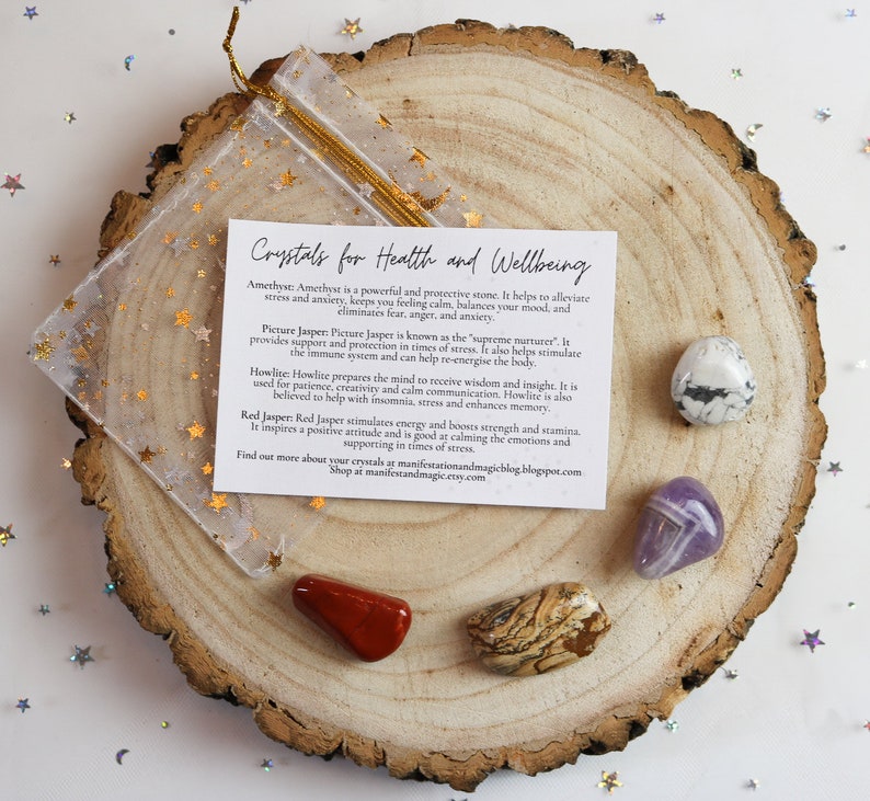 Crystals for Health and Wellbeing Healing Crystals Set | Etsy