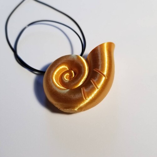 Ursula Style Snail-shell Cosplay/costume Necklace - Etsy