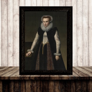 The Blood Countess. Elizabeth Bathory Portrait. - Etsy