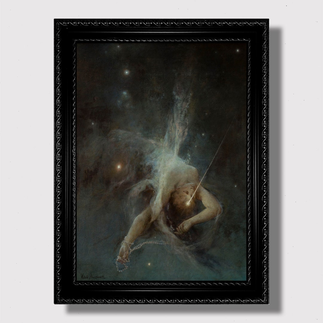 Falling Star. Dark Academia Wall Decoration. - Etsy