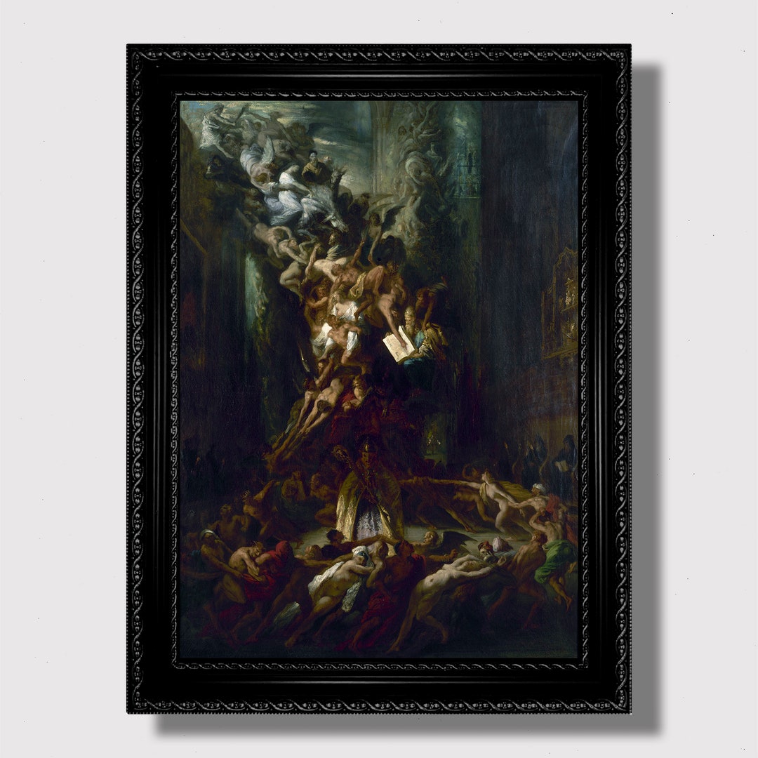 La Ronde Du Sabbat – Witches’ Sabbath Dance Print, Occult Ritual Wall ...