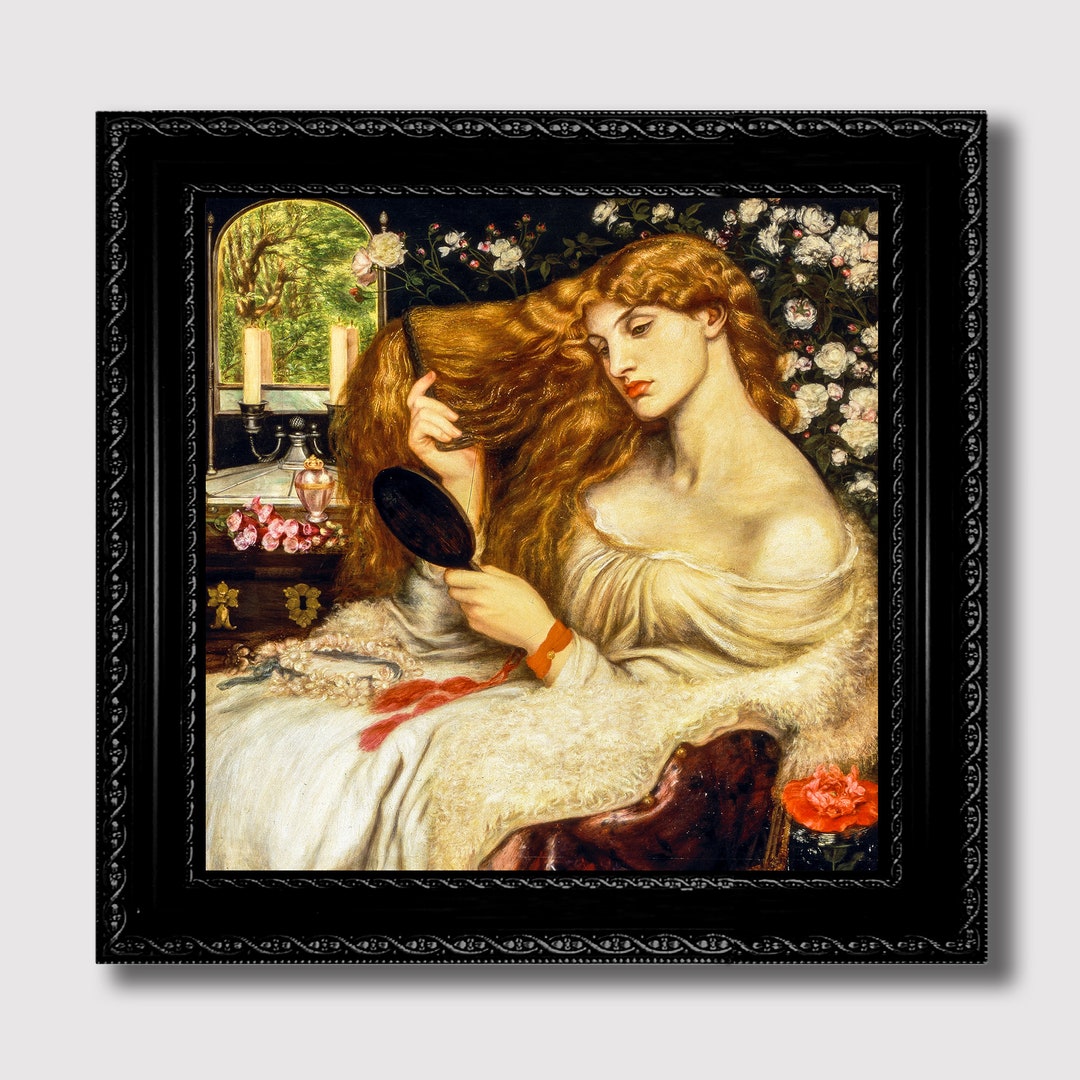 Lady Lilith. Pre-raphaelite Painting Print. - Etsy