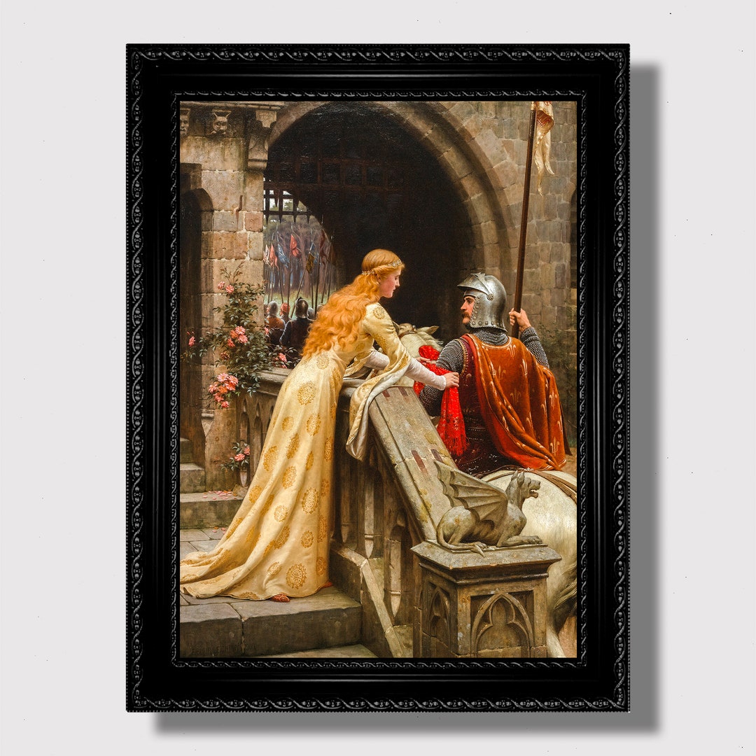 Godspeed! Medieval Art Print. - Etsy