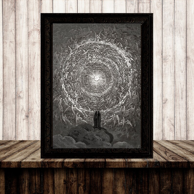 The Empyrean. Gustave Dore Art Poster. - Etsy