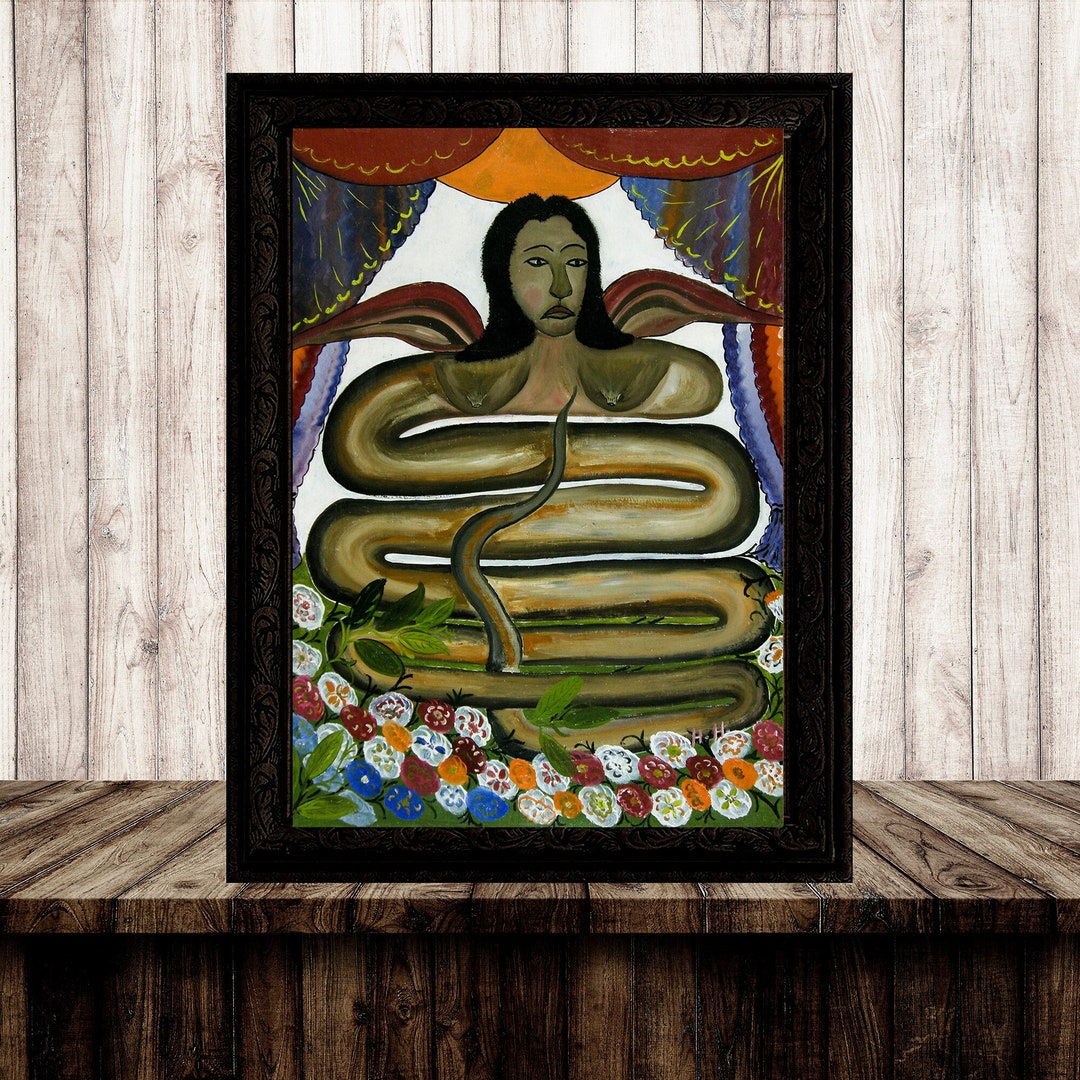 Great Serpent Damballah. Voodoo Home Decor. - Etsy