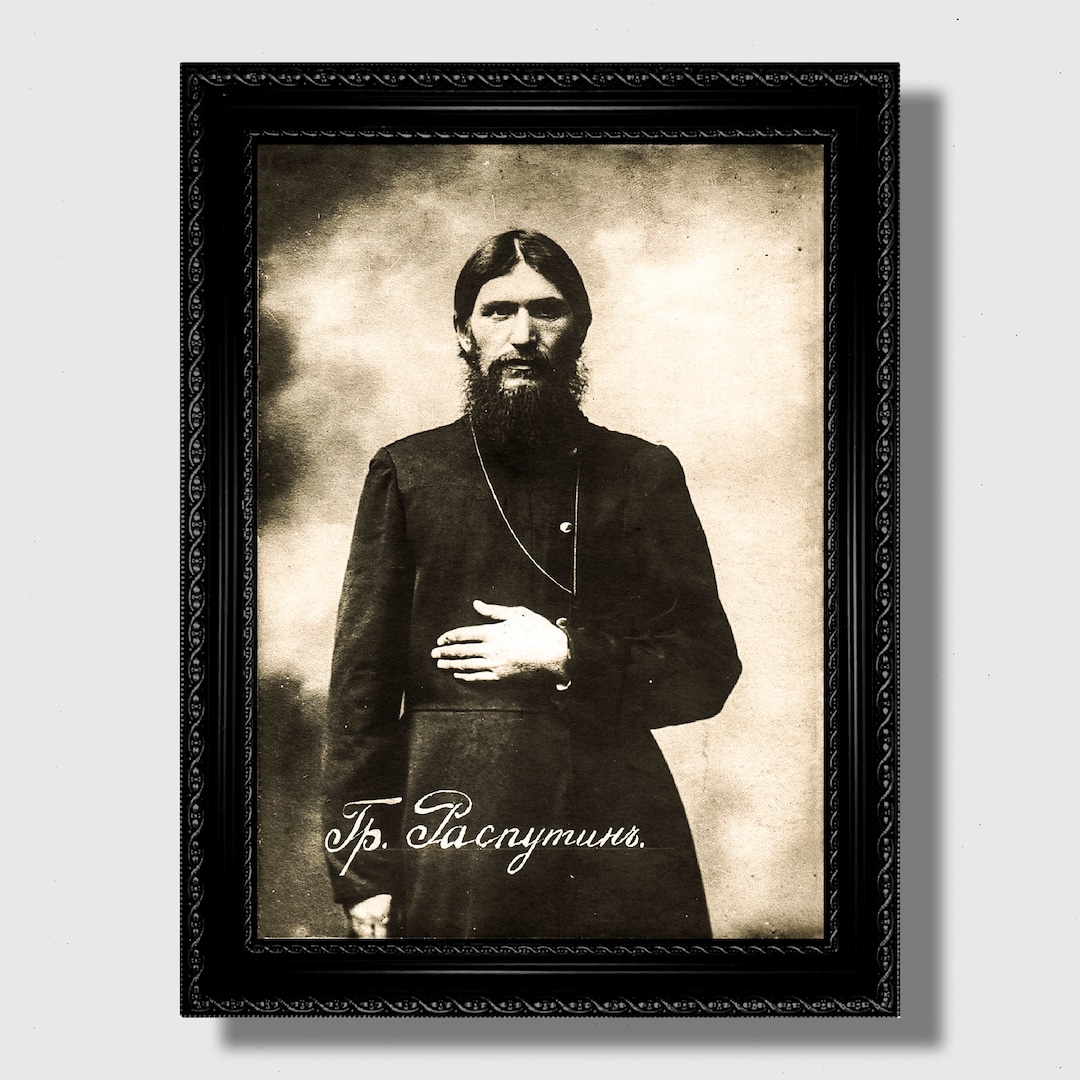 Grigori Rasputin Portrait. Occult Wall Hanging. - Etsy