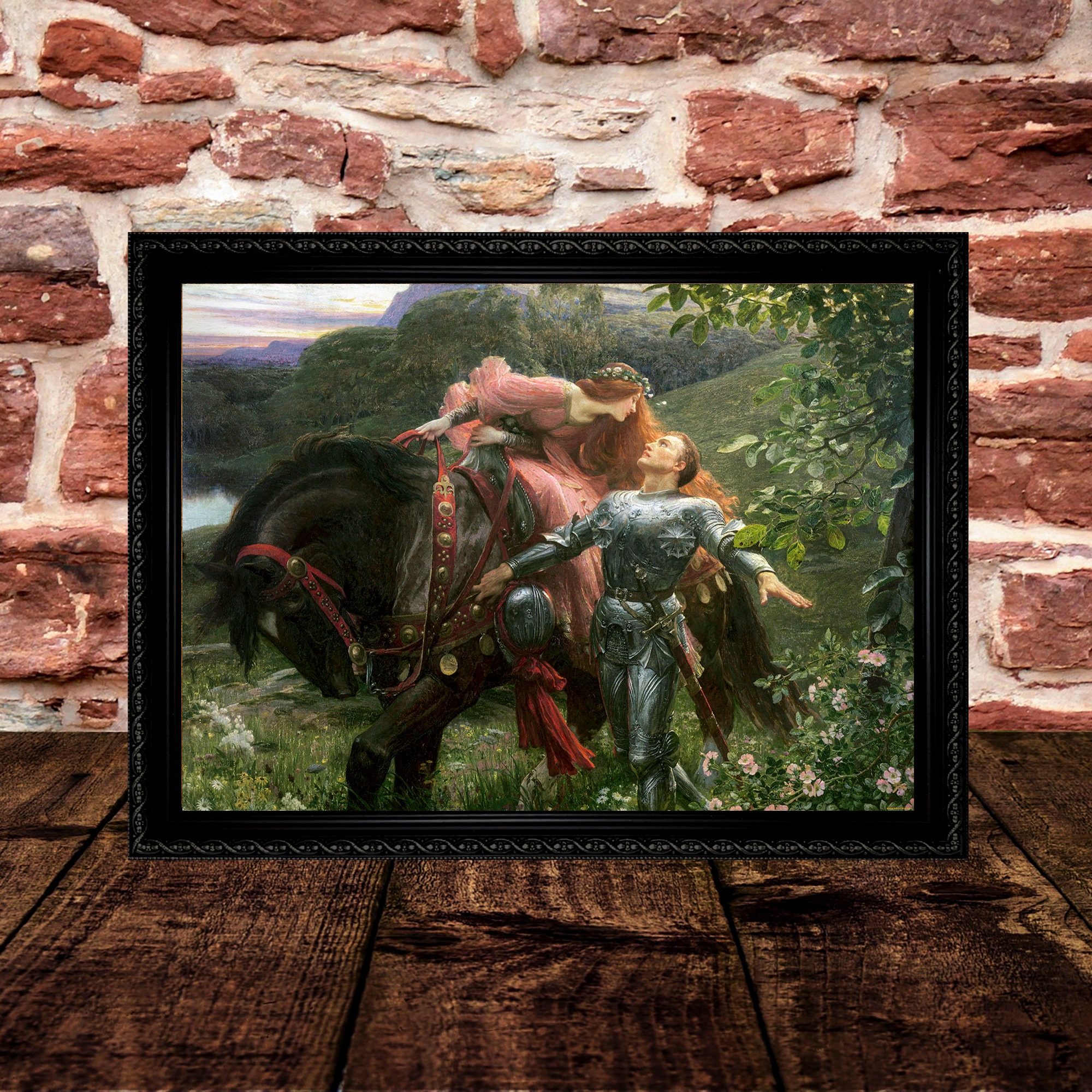 La Belle Dame Sans Merci. A Beautiful Ruthless Lady. Medieval - Etsy