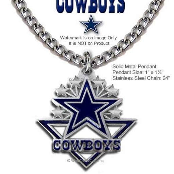 Dallas Cowboys Jewelry - Etsy
