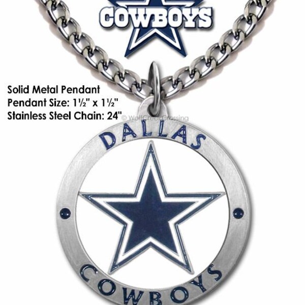Dallas Cowboys Jewelry - Etsy