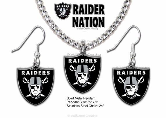 las vegas raiders NFL fan chain necklace - munimoro.gob.pe
