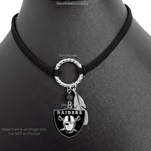 New RAIDER NATION Necklace & Earrings SET Adjustable Choker Football ...