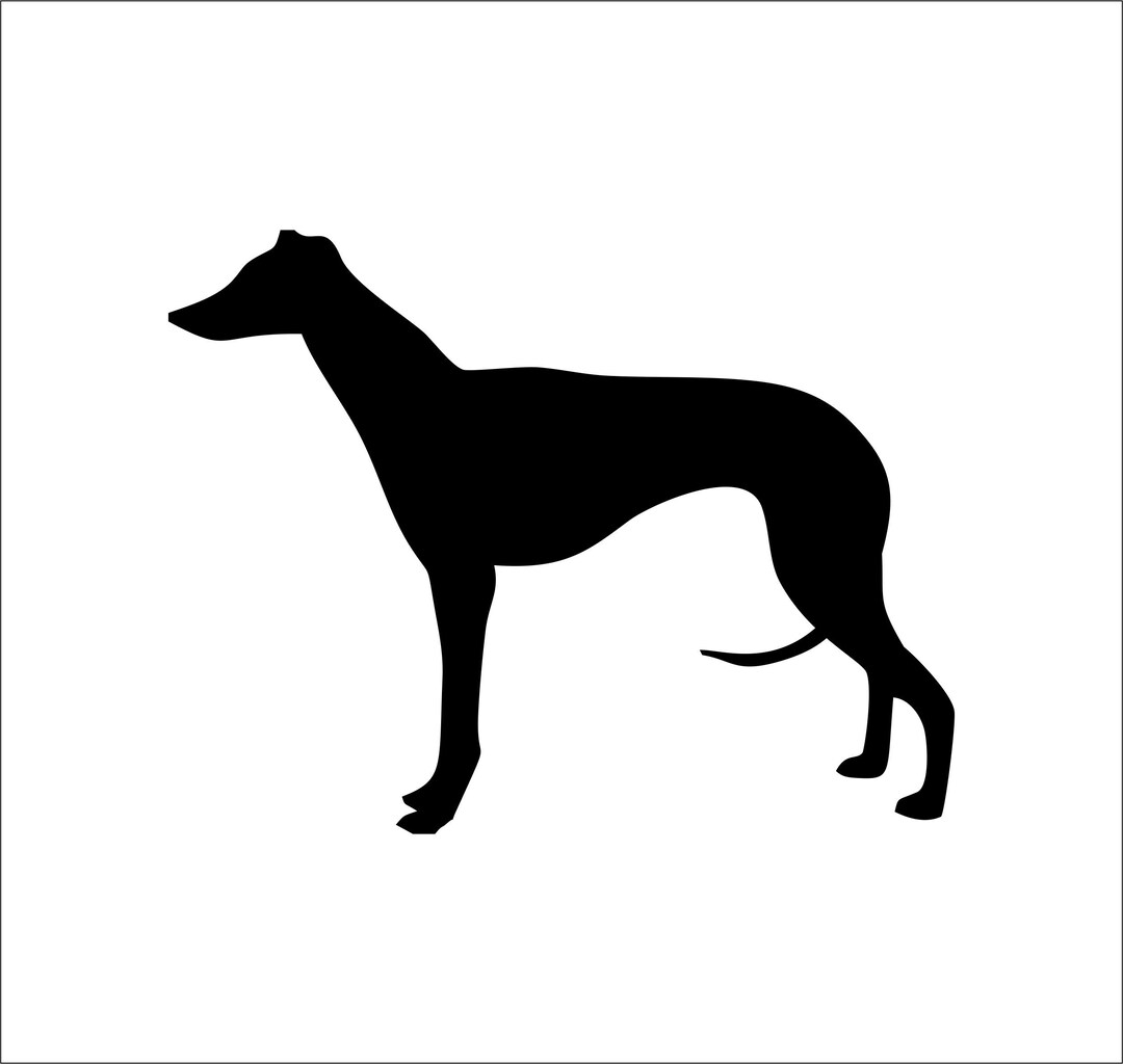 Whippet Dog Stickers, Whippet Car Sticker, Whippet Gifts - Etsy