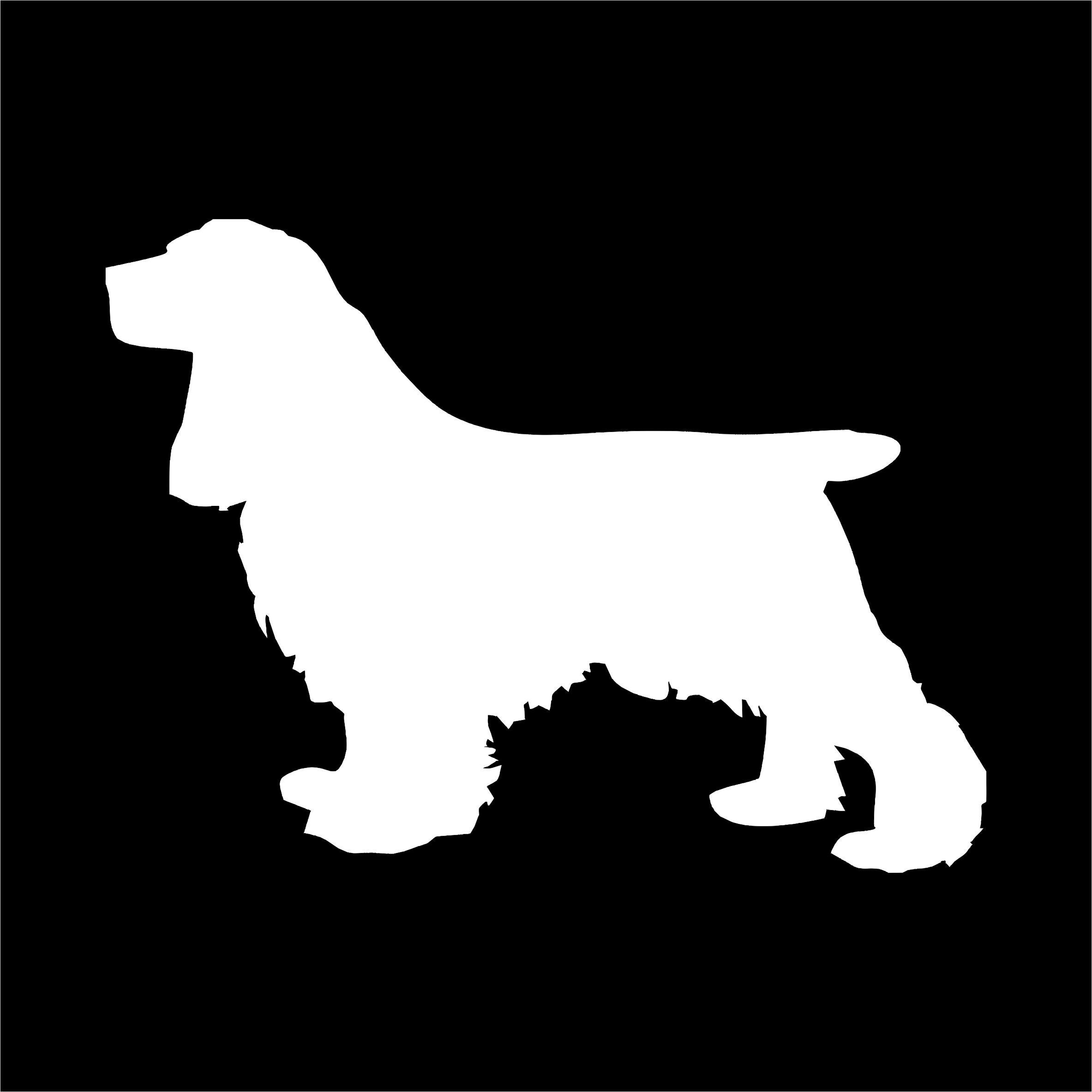 Dog Stickers Cocker Spaniel Car Sticker Cocker Spaniel - Etsy UK