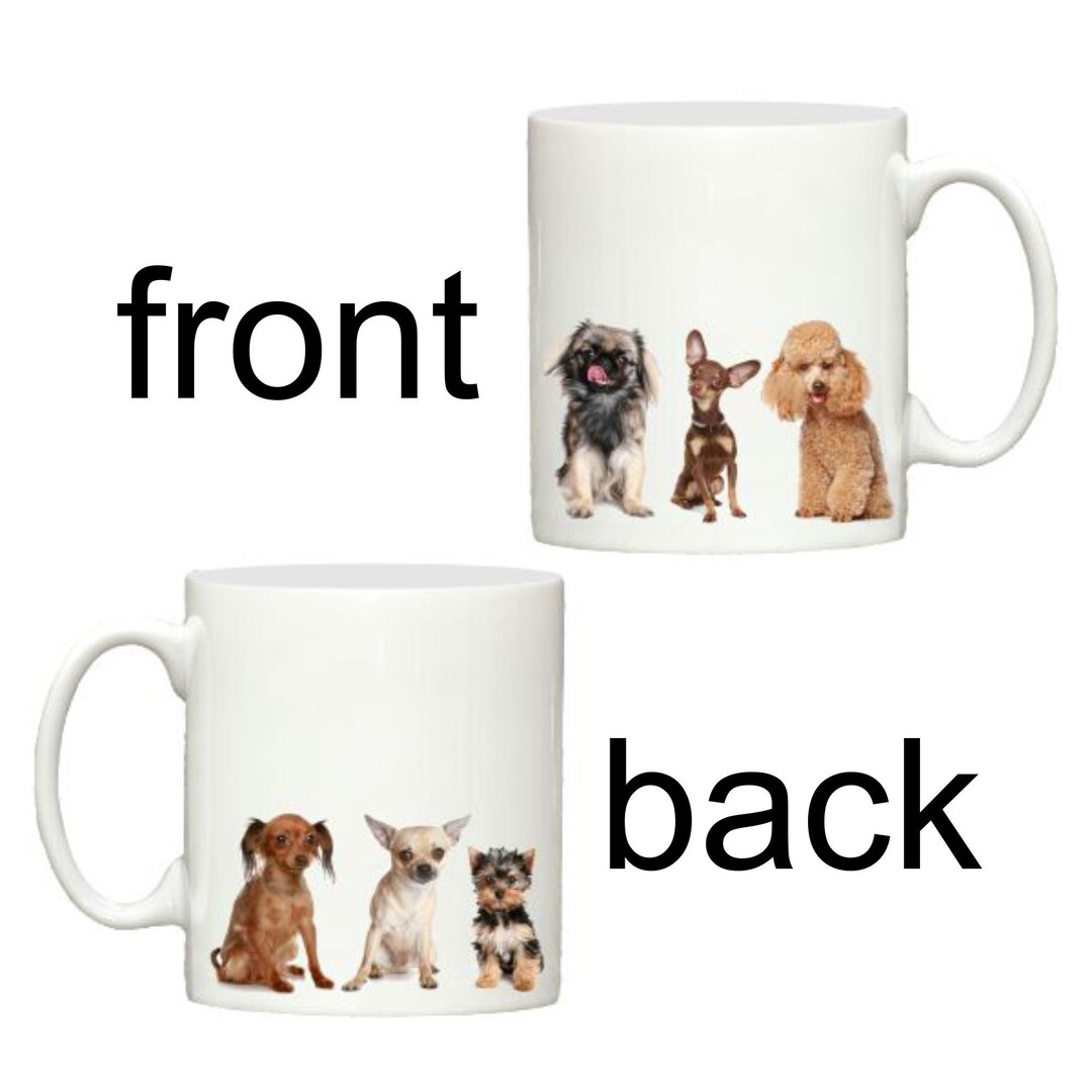 Cute Dog Print Mug, a Great Dog Lover Gift - Etsy