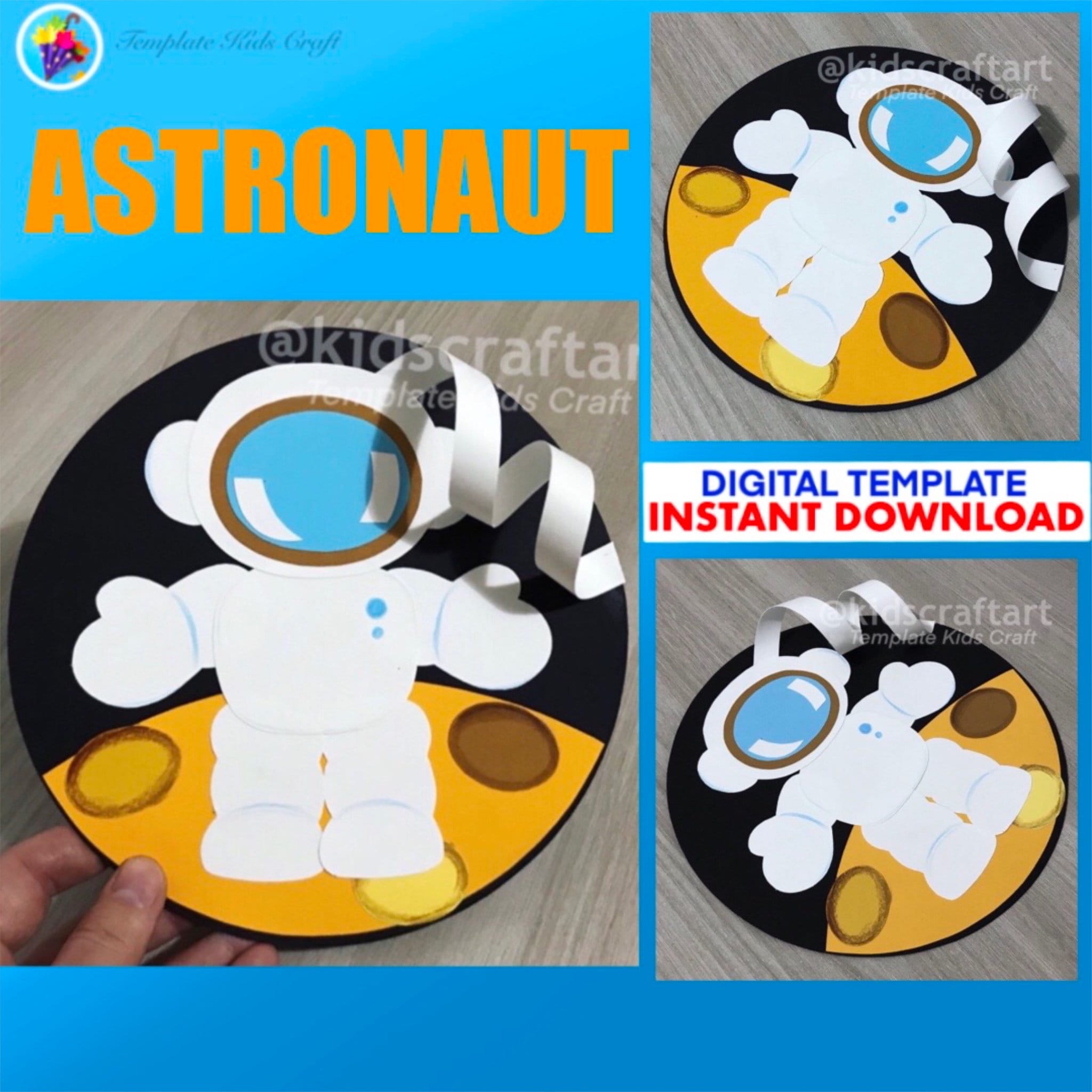 Astronaut Art Project Preschoolers