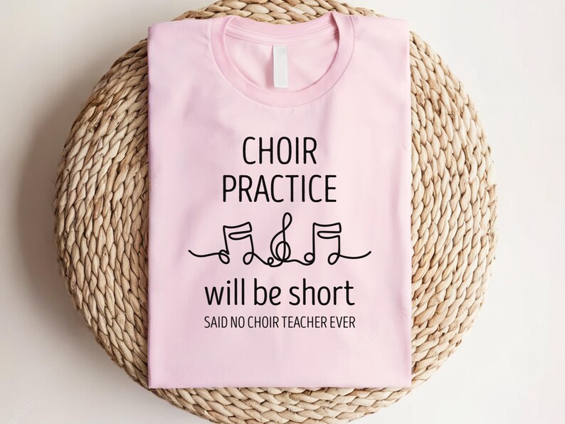 Choir Teacher Shirt, Choir Teacher Gift, Music Choir Shirt, New Music ...