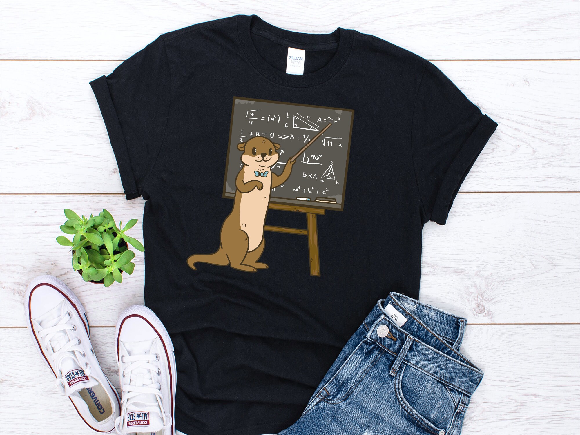 Otter Professor Shirt, Love Otter Shirt, Otter Funny Shirt, Cute Otter ...