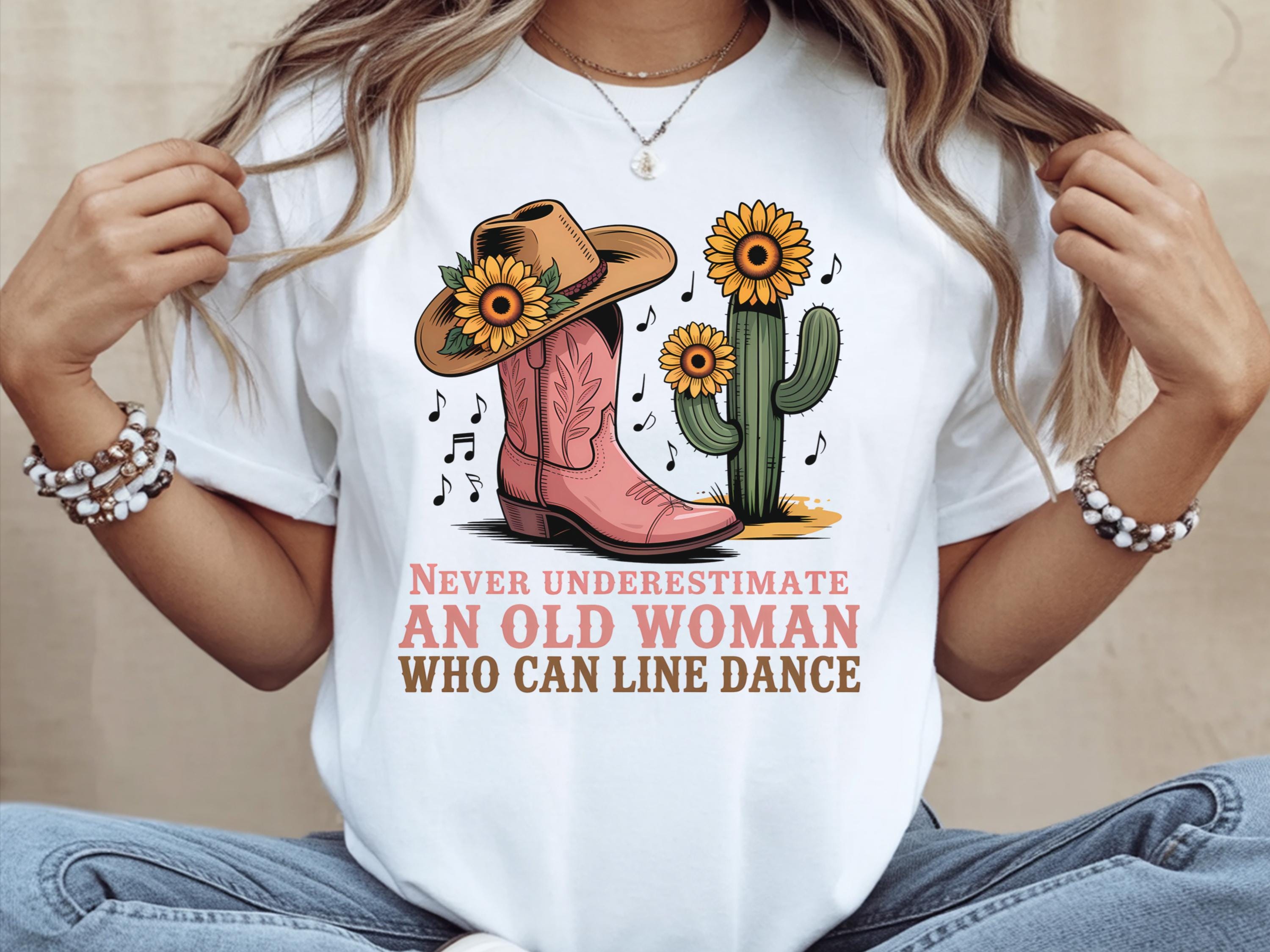 Line Dance Woman Shirt, Line Dancing Shirts, Line Dancing Gifted, Lady ...