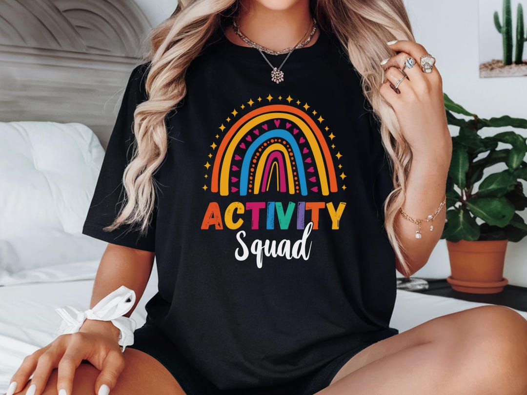 Activity Squad Shirt, Activity Assistant Shirt, Activity Professional T ...