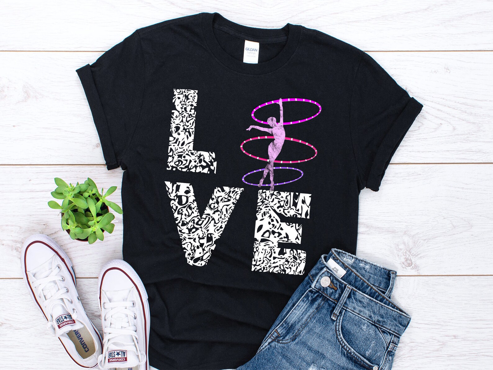 Hula Hoop Shirt, Hula Hoop Love Dancing Shirt, Hula Hooper Gift, Hula ...