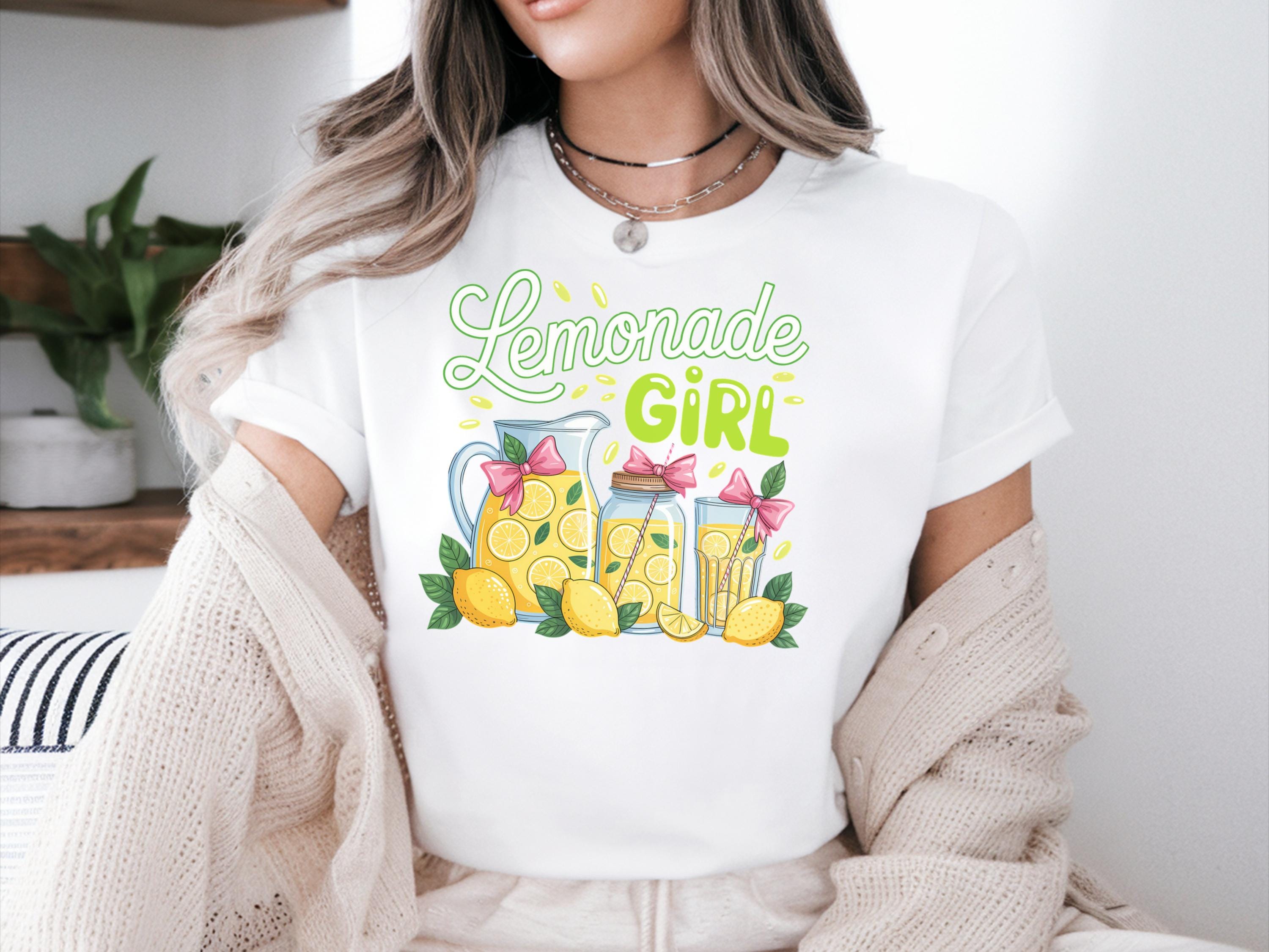 Lemonade Girl Shirt, Lemon Stand Shirt Kids, Lemon Stand Girl Shirt ...