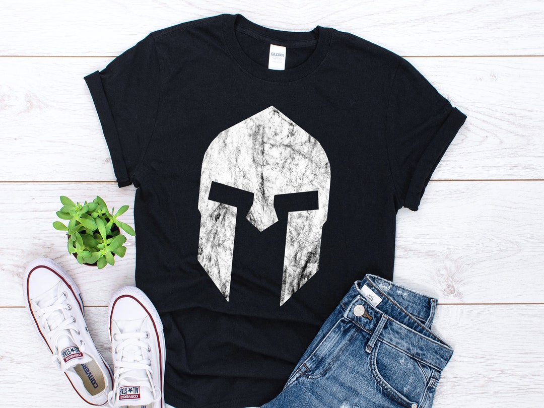 Greek Gladiator Shirt, Spartan Helmet Shirt, Gladiator Helmet Gift ...