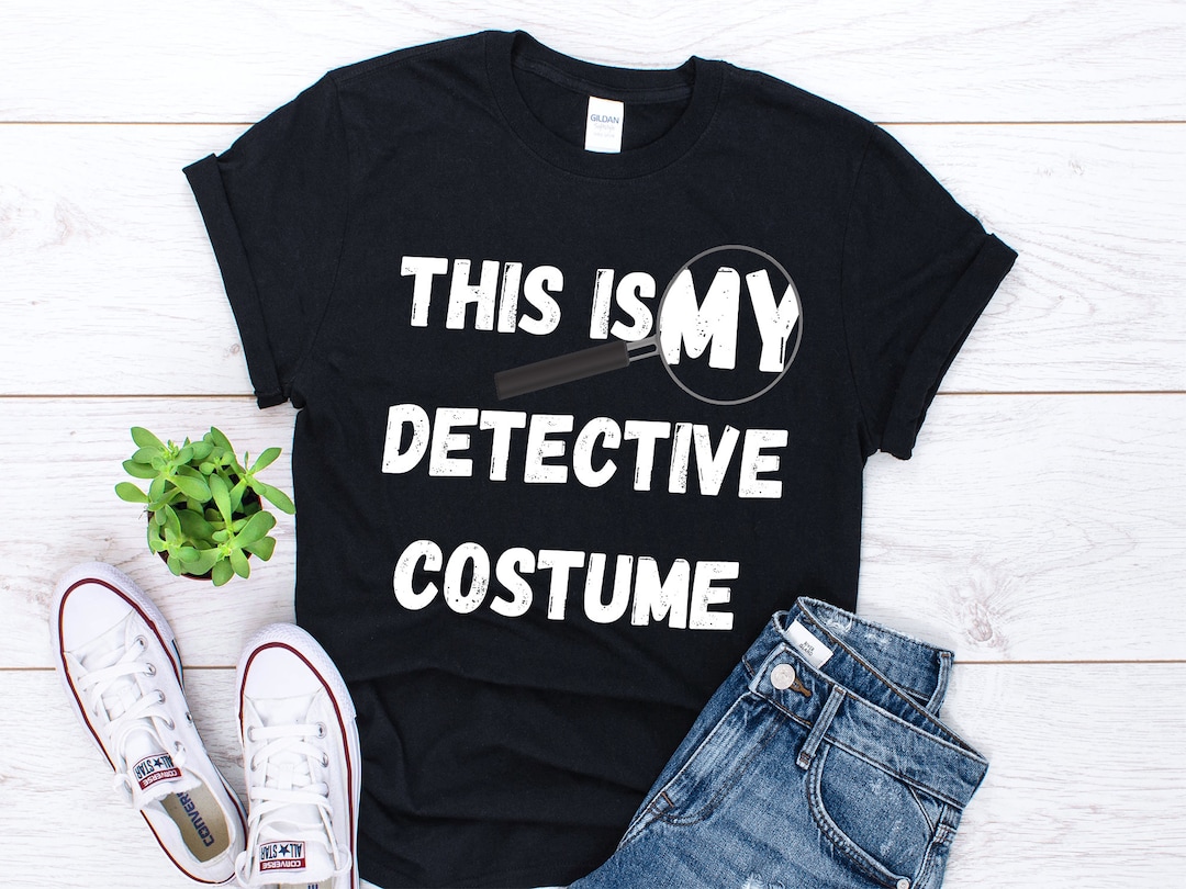 Detective Costume Shirt, Private Detective Gift, Gift for Detective ...