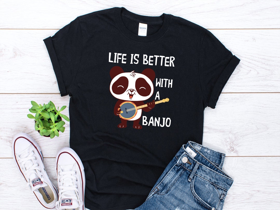 Bluegrass Shirt, Banjo Shirts For Woman, Banjo Player Shirt, Banjo ...
