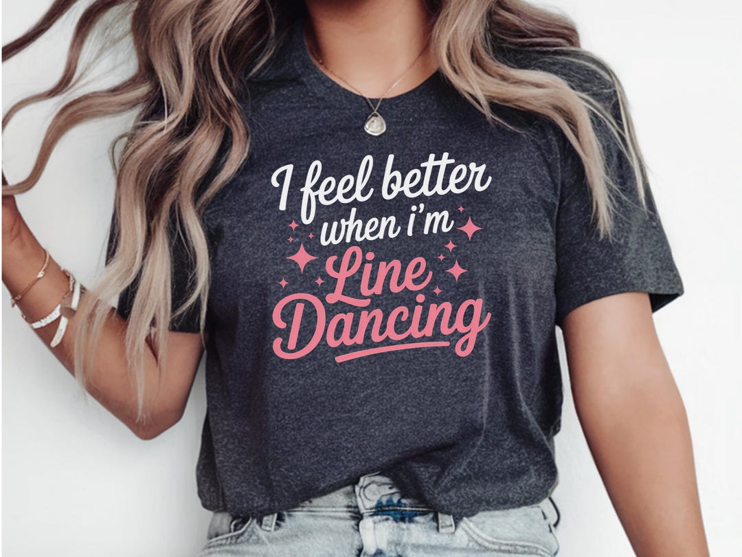 Line Dancing Shirt, Line-dancing Shirt, Line Dancing Gifted, Line ...