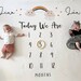 Personalized Rainbow Milestone Mat Twins Age Blanket Twins - Etsy