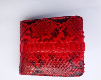Red Snake Wallet - Etsy