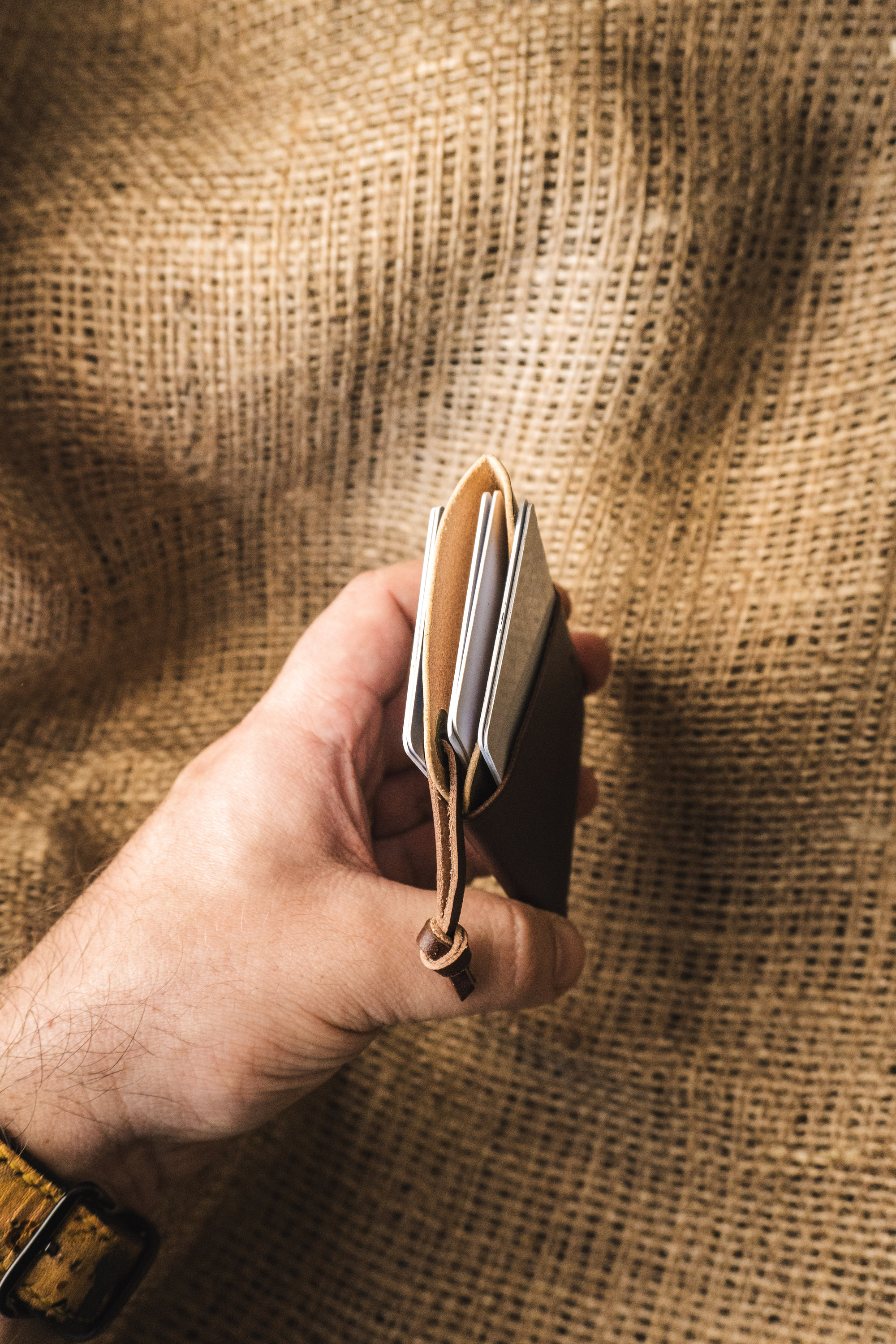 Minimalist Wallet Template, PDF Cardholder Pattern, EDC Front Pocket ...